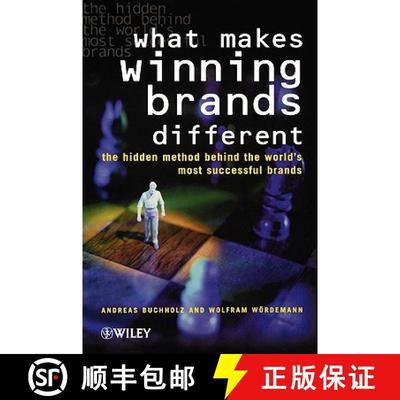 【3-4周达】What Makes Winning Brands Different - The Hidden Method Behind The World'S Most Successful... [9780471720256]
