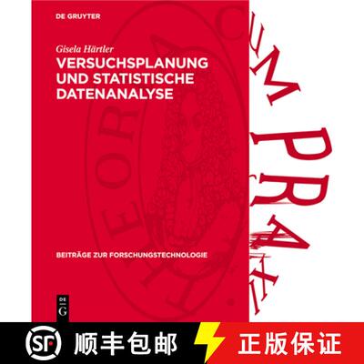 【3-4周达】精装 Versuchsplanung und statistische Datenanalyse [9783112736241]