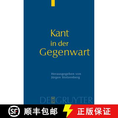 【3-4周达】精装 Kant in der Gegenwart [9783110175295]