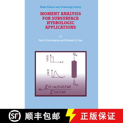 【3-4周达】精装 Moment Analysis for Subsurface Hydrologic Applications [9781402057519]