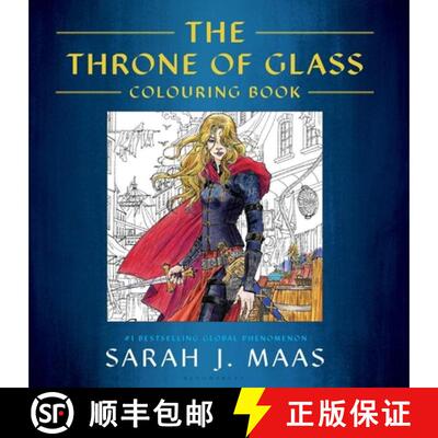 【3-4周达】The Throne of Glass Colouring Book [9781408881422]