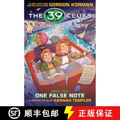 【3-4周达】精装 39 Clues: One False Note: A Graphic Novel (39 Clues Graphic Novel #2) [9781339026480]