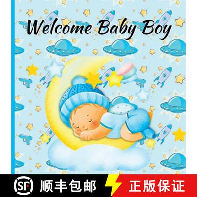 【3-4周达】Welcome Baby Boy [9783988829115]