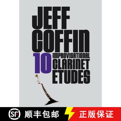 【3-4周达】10 Improvisational Clarinet Etudes [9781953622020]