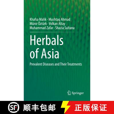 【3-4周达】Herbals of Asia : Prevalent Diseases and Their Treatments [9783030852245]