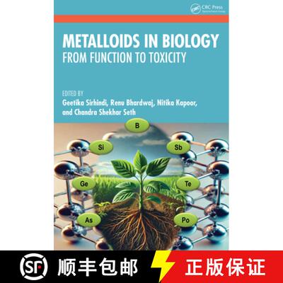 【3-4周达】精装 Metalloids in Biology: From Function to Toxicity [9781032673561]