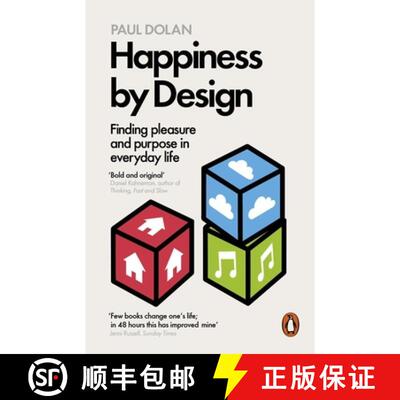 【3-4周达】Happiness by Design : Finding Pleasure and Purpose in Everyday Life [9780141977539]