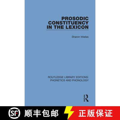 【3-4周达】Prosodic Constituency in the Lexicon [9781138317468]