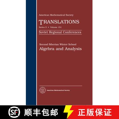 【3-4周达】精装 Second Siberian Winter School: Conference Proceedings [9780821831427]