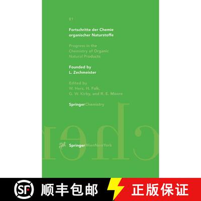 【3-4周达】精装 Fortschritte der Chemie organischer Naturstoffe / Progress in the Chemistry of Organi... [9783211835180]
