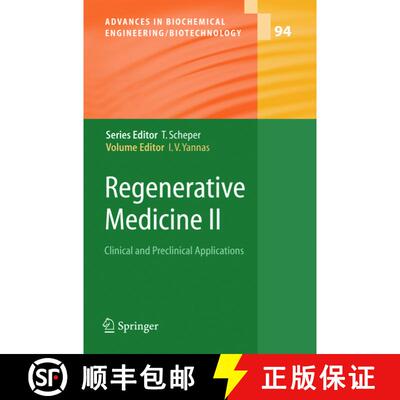 【3-4周达】精装 Regenerative Medicine II : Clinical and Preclinical Applications [9783540228684]