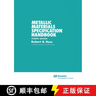 【3-4周达】Metallic Materials Specification Handbook (Fourth Edition 1992) [9780412369407]