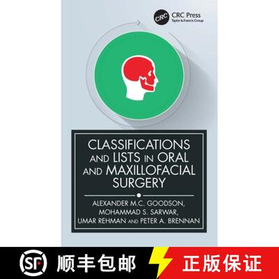 【3-4周达】Classifications and Lists in Oral and Maxillofacial Surgery [9780367701055]