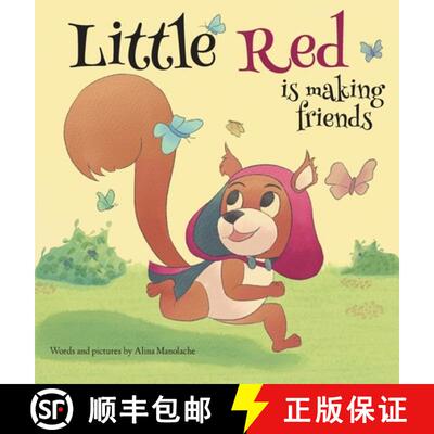 【3-4周达】精装 Little Red is making friends [9789730398854]