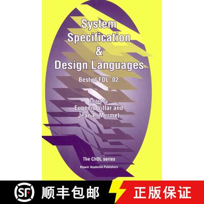 【3-4周达】精装 System Specification & Design Languages : Best of FDL'02 [9781402074141]
