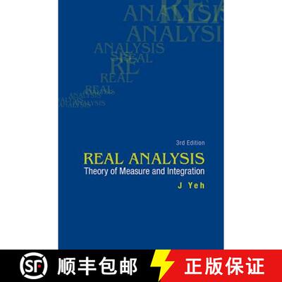 现货 实分析：测度理论和积分 Real Analysis : Theory of Measure and Integration (3rd Edition) [9789814578547]