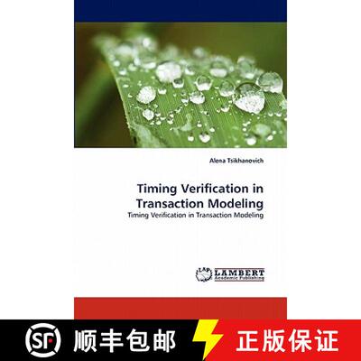 预订 Timing Verification in Transaction Modeling [9783843386944]