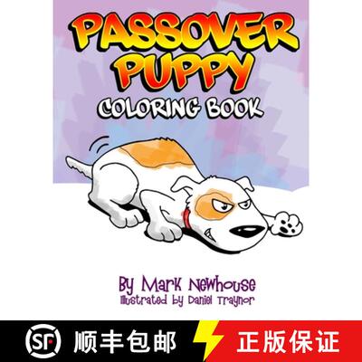 【3-4周达】Passover Puppy: Coloring Book [9781945493041]
