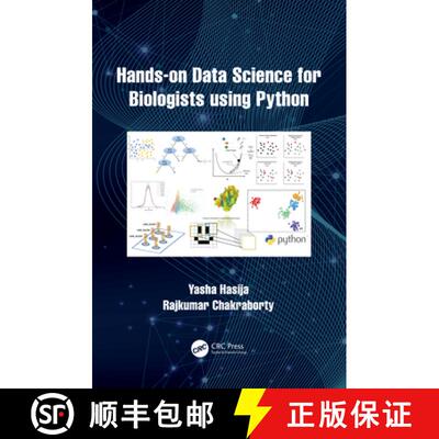 【3-4周达】精装 Hands on Data Science for Biologists Using Python [9780367546793]