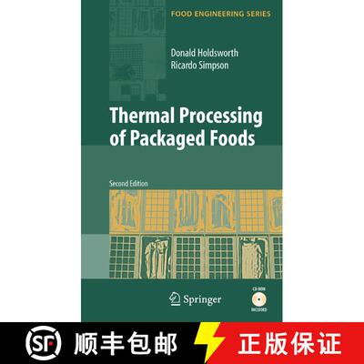 【3-4周达】Thermal Processing of Packaged Foods (Second Edition 2007) (Second Edition 2007) (Second E... [9781489999900]