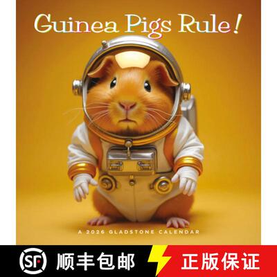 【3-4周达】Guinea Pigs Rule Square Wall Sunday Star [9781529847406]