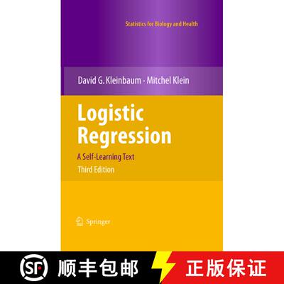 【3-4周达】精装 Logistic Regression : A Self-Learning Text (3rd ed. 2010) [9781441917416]