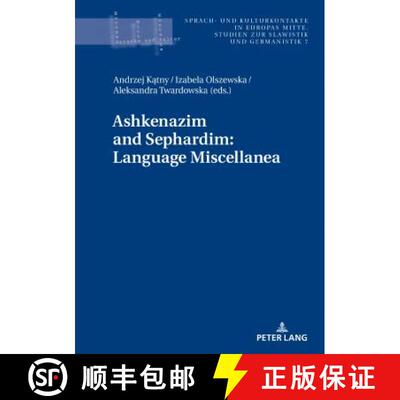 【3-4周达】精装 Ashkenazim and Sephardim: Language Miscellanea [9783631749876]