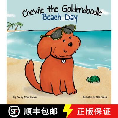 【3-4周达】Chewie the Goldendoodle: Beach Day [9781956931129]