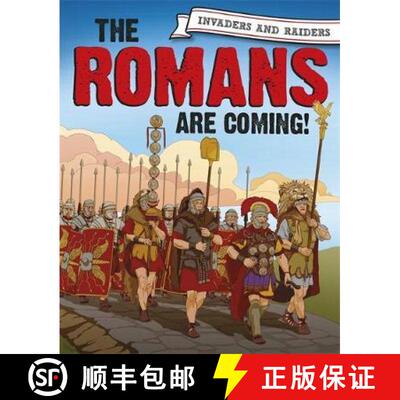 【3-4周达】精装 Invaders and Raiders: The Romans are coming! [9781445156163]