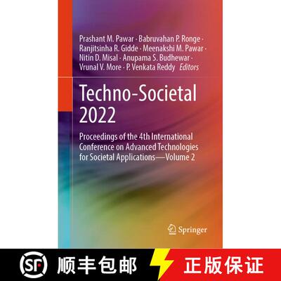 【3-4周达】精装 Techno-Societal 2022: Proceedings of the 4th International Conference on Advanced Tec... [9783031346477]
