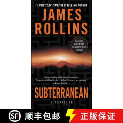【3-4周达】Subterranean: A Thriller [9780061965807]