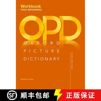【3-4周达】Oxford Picture Dictionary Third Edition: High-Beginning Workbook [9780194511223]