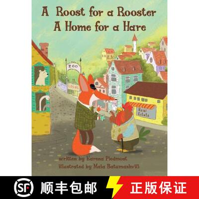 【3-4周达】A Roost for a Rooster: A Home for a Hare [9781480869158]