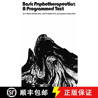 【3-4周达】Basic Psychotherapeutics: A Programmed Text : A Programmed Text [9789401178877]