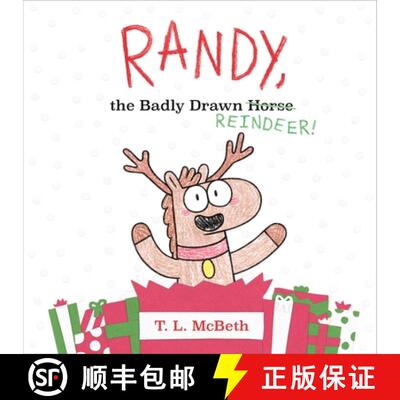 【3-4周达】精装 Randy, the Badly Drawn Reindeer! [9781250263841]