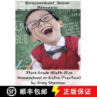 【3-4周达】Third Grade Math: (For Homeschool or Extra Practice) [9781629171913]