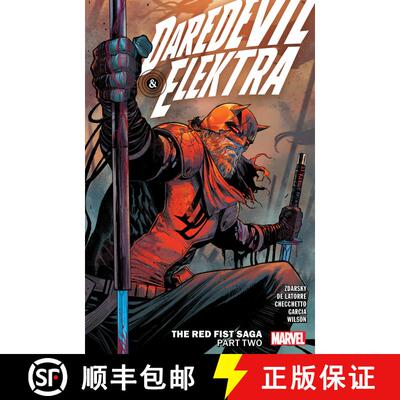【3-4周达】Daredevil & Elektra By Chip Zdarsky Vol. 2: The Red Fist Saga Part Two [9781302932510]