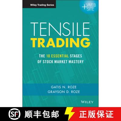 【3-4周达】Tensile Trading: The 10 Essential Stages Of Stock Market Mastery + Website [Wiley金融] [9781119224334]