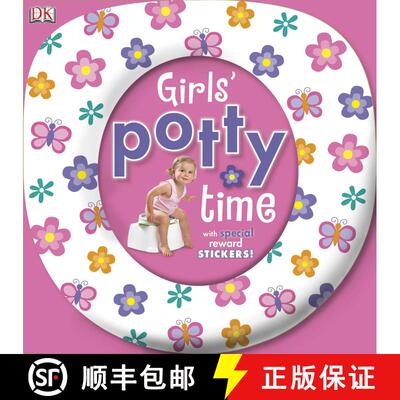 【3-4周达】Girls' Potty Time: Includes Special Reward Stickers! [With Sticker(s)] [9780756658854]