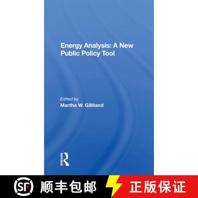 【3-4周达】Energy Analysis: A New Public Policy Tool [9780367171094]