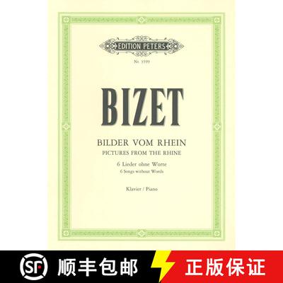 【3-4周达】Pictures from the Rhine (Chants Du Rhin) for Piano: 6 Songs Without Words [9790014016746]