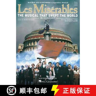 【3-4周达】Les Miserables in Concert: Boublil and Scheonberg's Legendary Musical [9780634050039]