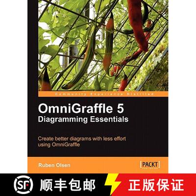 预订 Omnigraffle 5 Diagramming Essentials [9781849690768]
