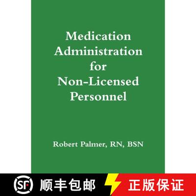 【3-4周达】Medication Administration for Non-Licensed Personnel [9781304129802]