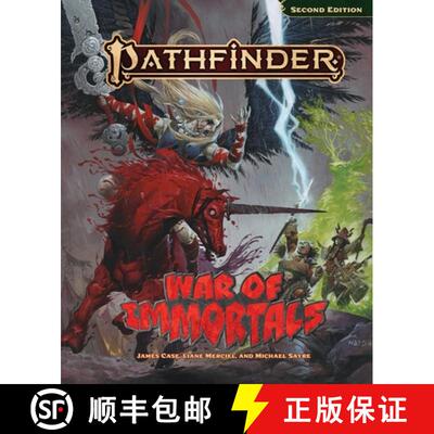 【3-4周达】精装 Pathfinder Rpg: War of Immortals (P2) [9781640786196]