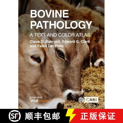 【3-4周达】精装 Bovine Pathology – A Text and Color Atlas [9781780646718]