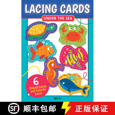【3-4周达】Under the Sea Lacing Cards (Set of 6 Cards) [9781441346599]