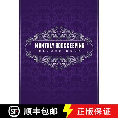 【3-4周达】Monthly Bookkeeping Record Book [9781633838451]