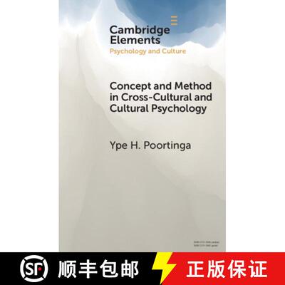 【3-4周达】Concept and Method in Cross-Cultural and Cultural Psychology: Conceptual and Methodologica... [9781108827614]