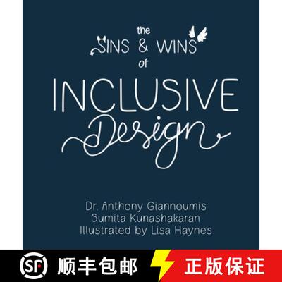 【3-4周达】精装 The Sins and Wins of Inclusive Design: a blueprint to designing for diversity [9788269347326]